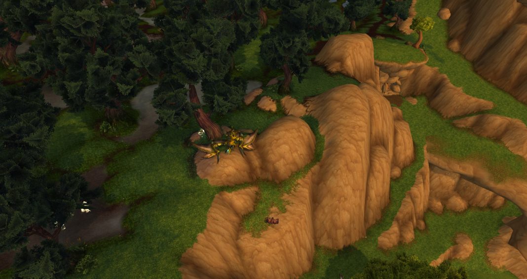 The Fallen Drake of Nagrand - Hidden Azeroth