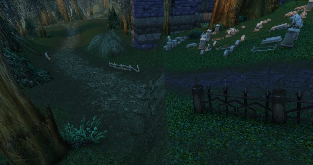 Outside the Keep: Venturing into Silverpine Forest - Hidden Azeroth